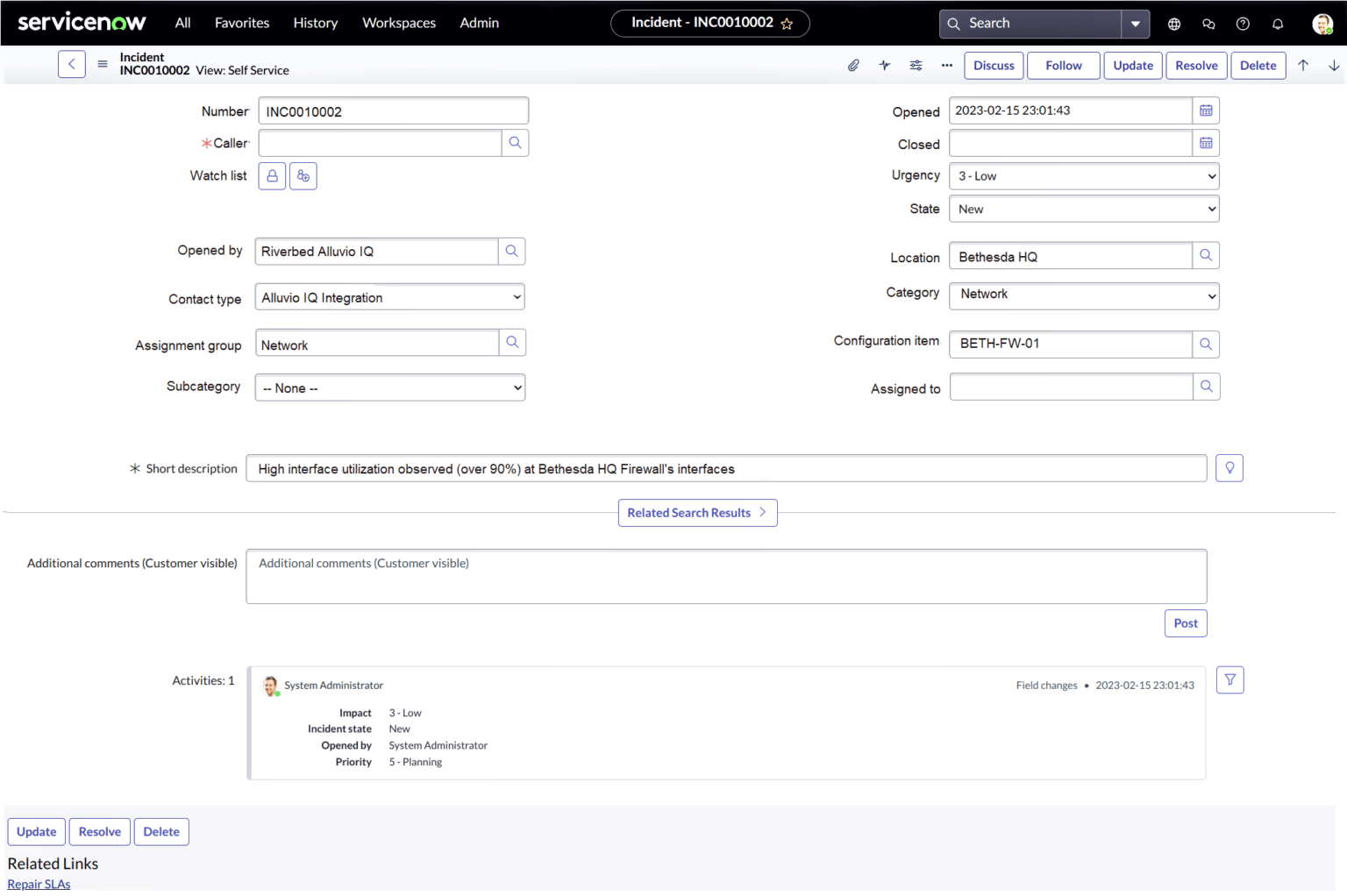 ServiceNow : Real-time End User Experience & App Performance Data ...