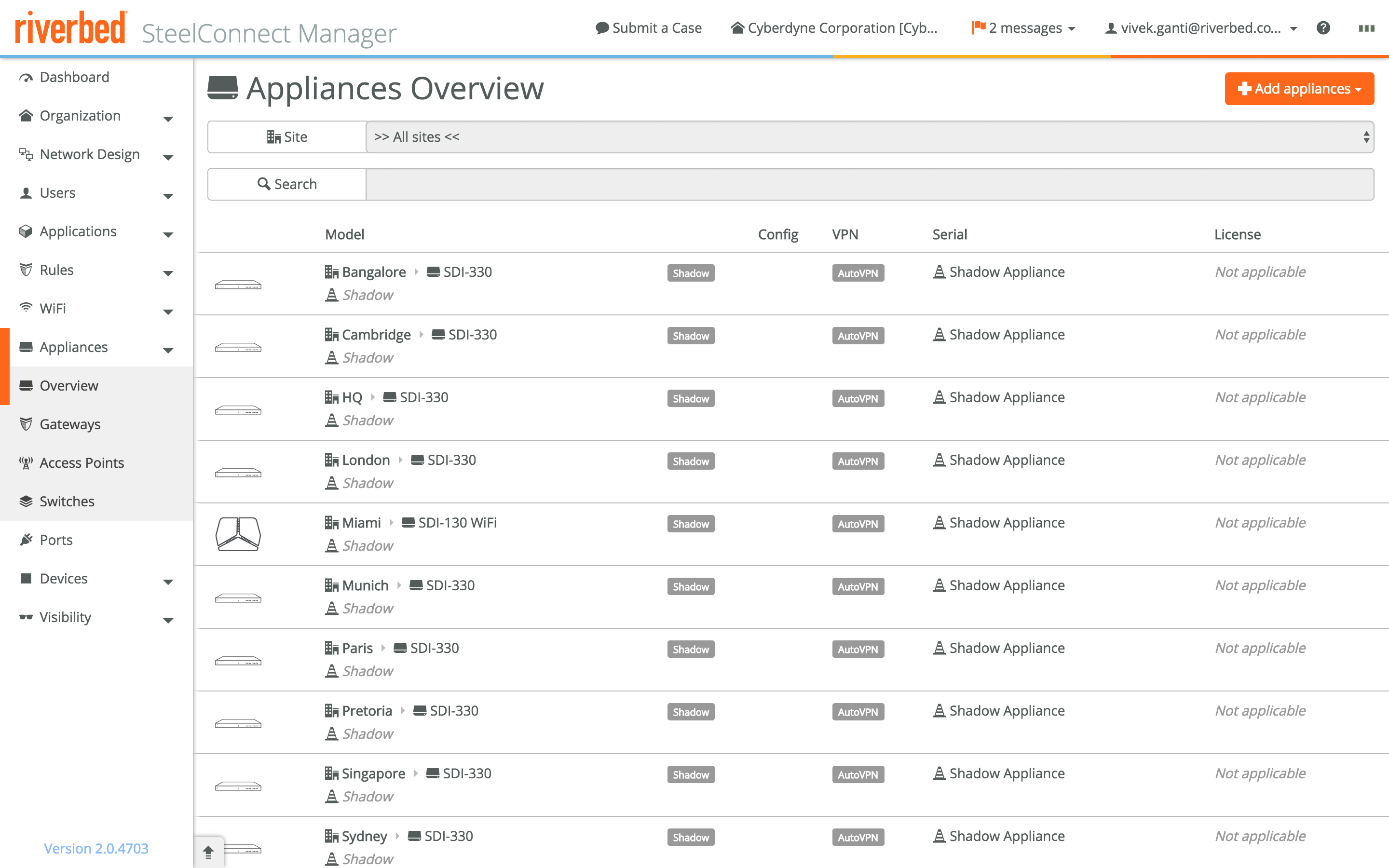 Experience More Uptime with SteelConnect's Shadow Appliances | Riverbed ...