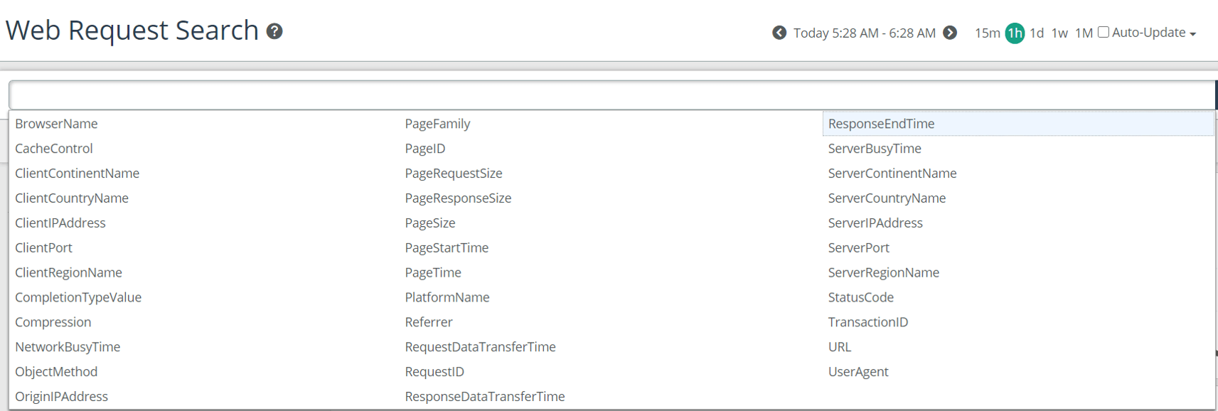 Transaction Search: A New AppResponse Feature | Riverbed