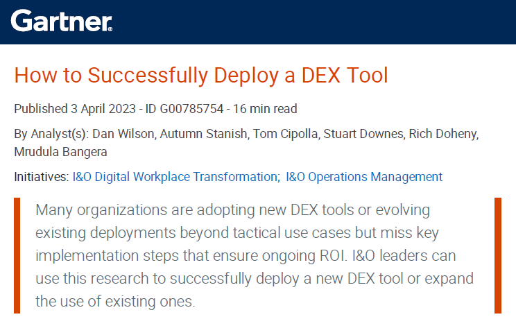 How to Measure Digital Employee Experience (DEX) | Riverbed Blog